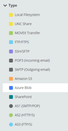 MOVEit MFT Automation Tips: Writing to Azure blob storage