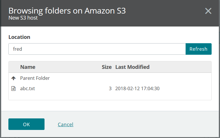 MOVEit Automation S3 connector - MOVEit Managed File Transfer MOVEit Automation S3 connector - MOVEit Managed File Transfer