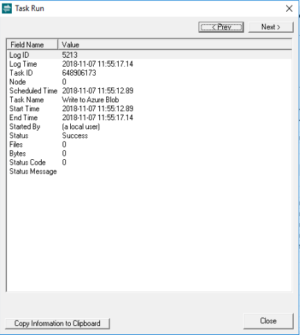 MOVEit MFT Automation Tips: Writing to Azure blob storage