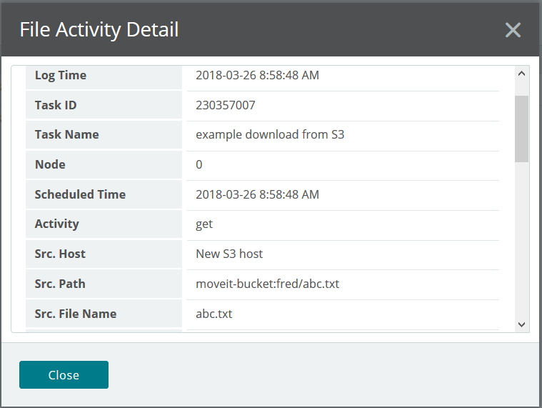 MOVEit Automation S3 connector - MOVEit Managed File Transfer